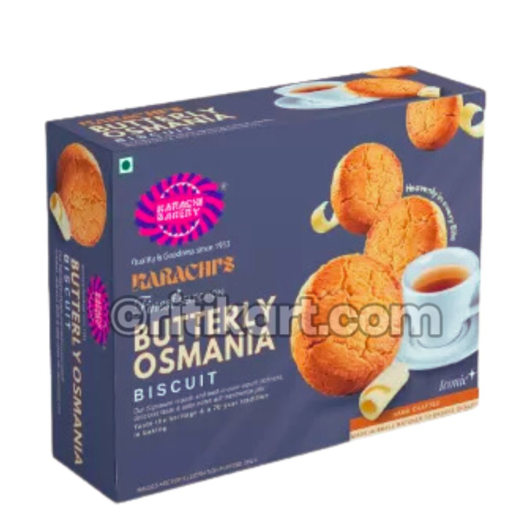 Buy Online Karachi Famous Butterly Osmania Biscuit 300gms- Ritikart