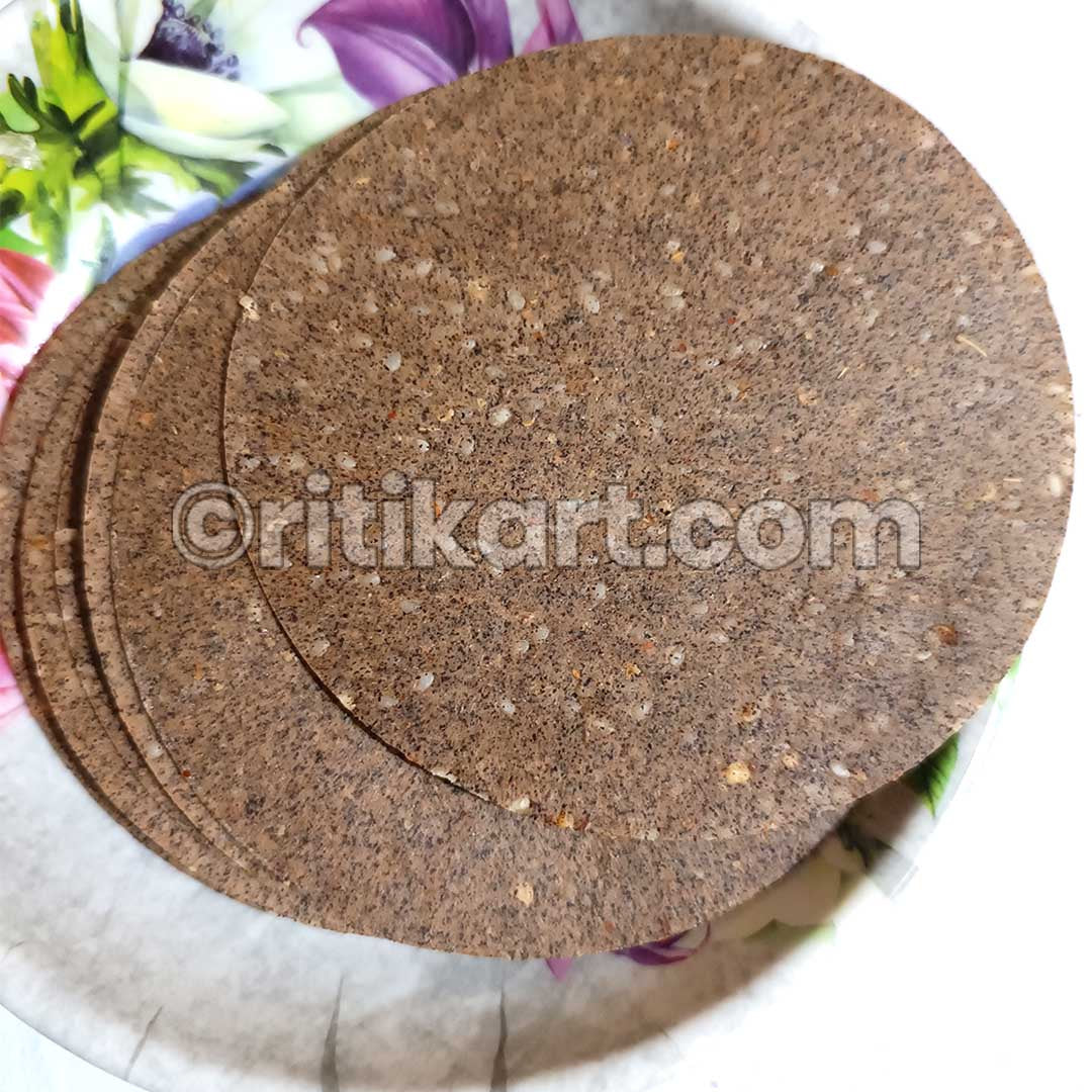 Buy Online Sprouted Ragi Papad 150 gms at best price - Ritikart