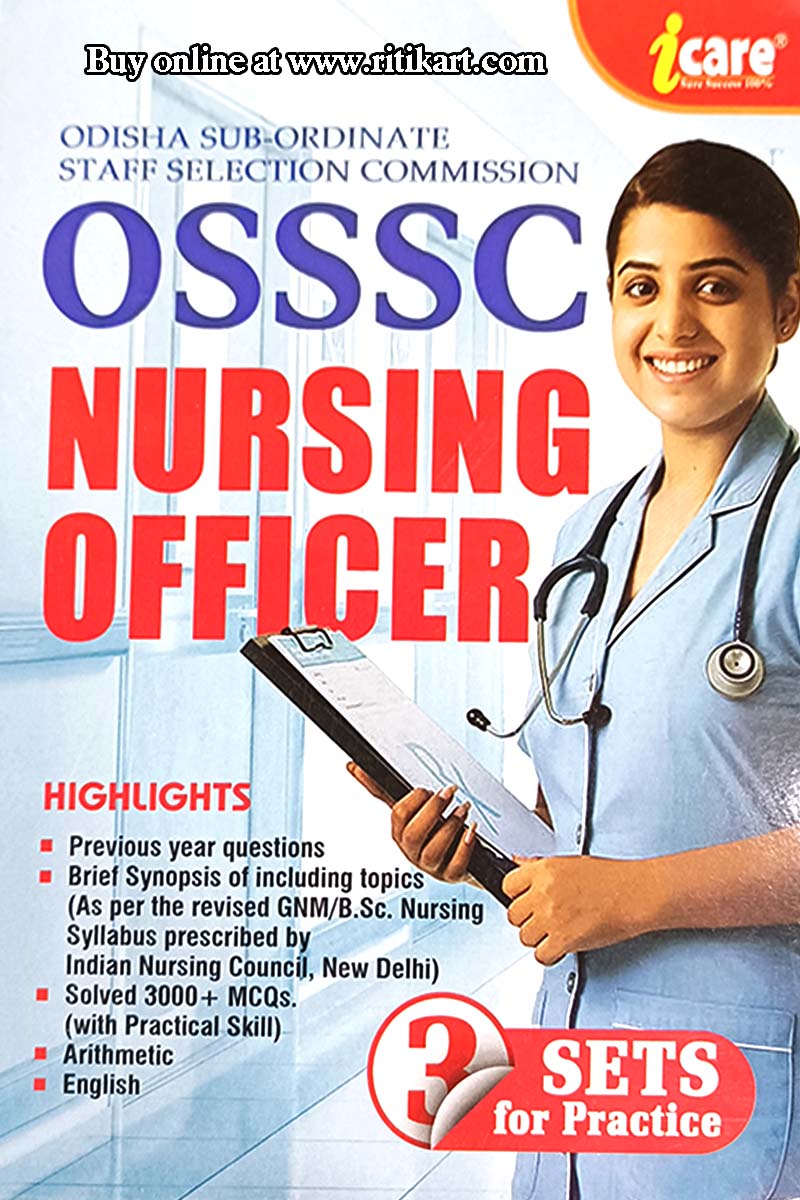 Buy Online Book OSSSC Nursing Officer -Ritikart