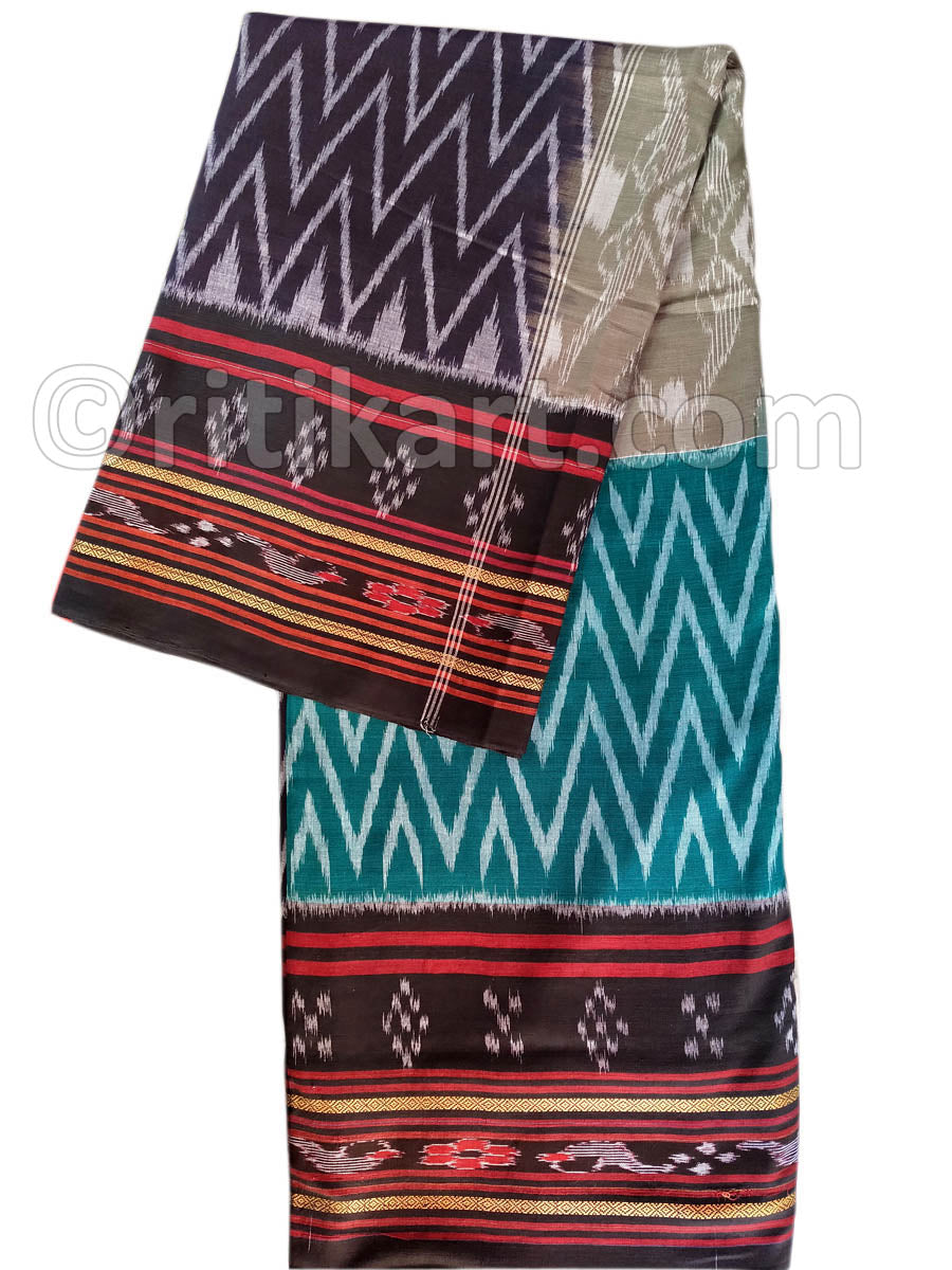 Shop Online Famous Maniabandha Cotton Saree At lowest Price-ritikart