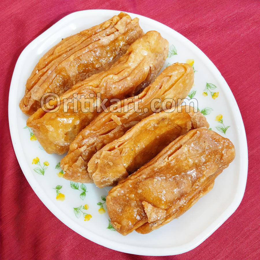 Buy Online Delicious Puri Delicious Khaja 350 or 800 grams - Ritikart