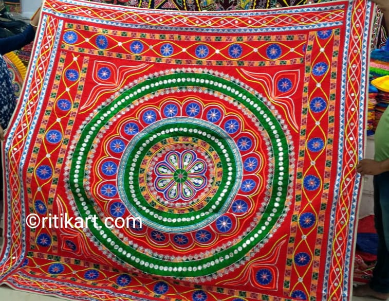 Buy Online Beautiful Applique Work Chandua from Pipili - Ritikart