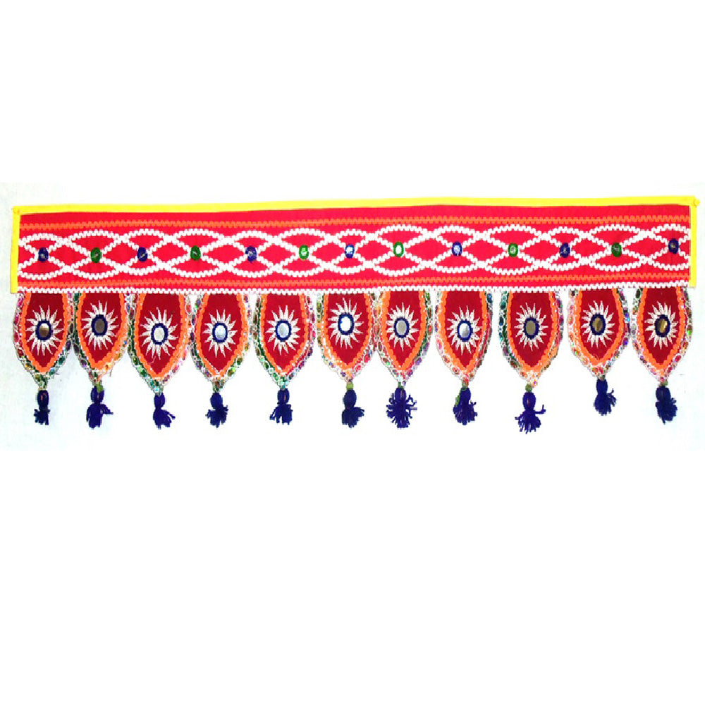 Buy Online Red Color Door Hanging Jhalar - Ritikart