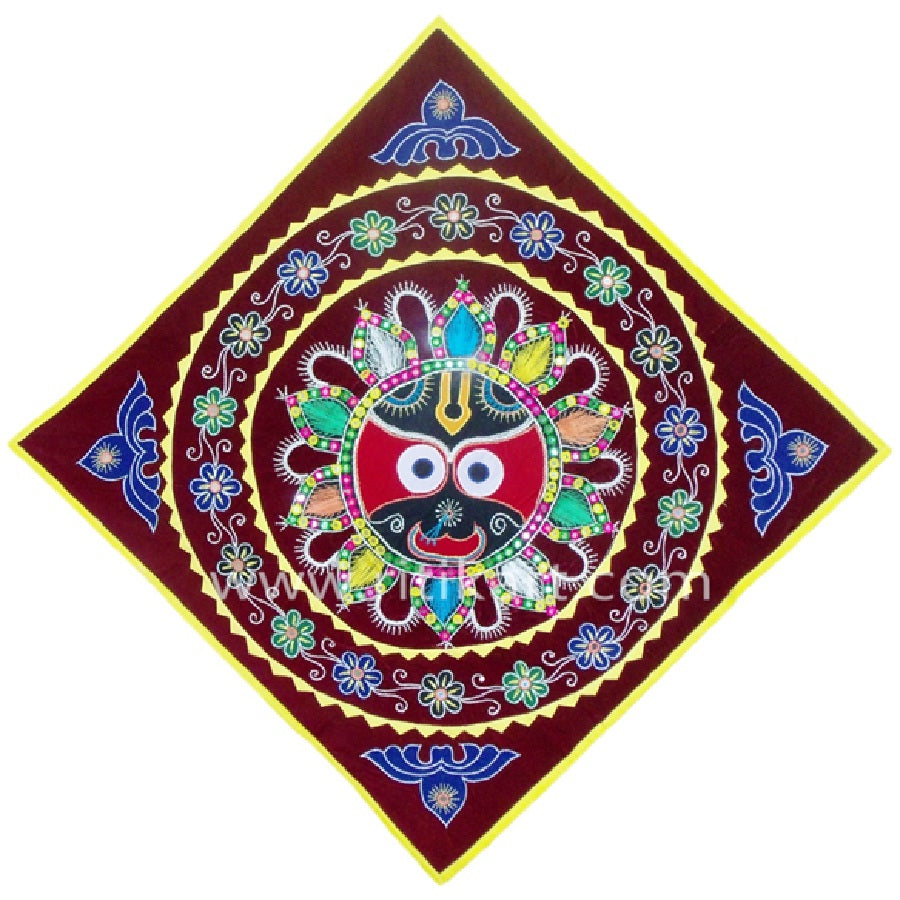 Buy Wall Decor Appliques-Pipili Chandua Online-Lord Jagannath design.