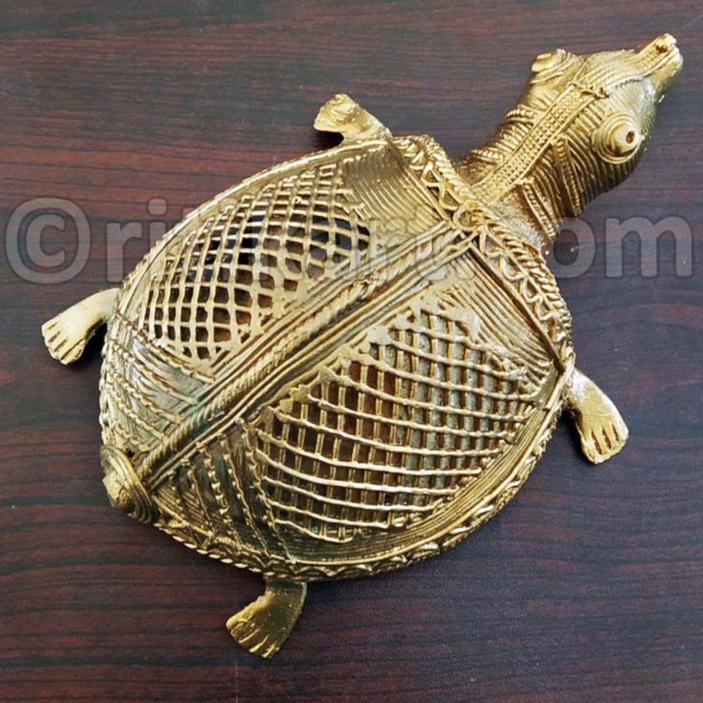 Buy Online Beautiful Handicrafts Dokra Brass of Odisha-ritikart.com